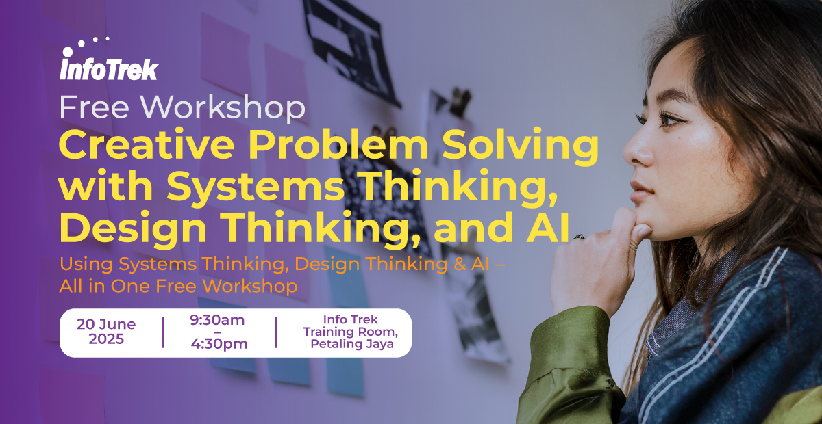 Infotrek | Free Workshop: Creative Problem Solving with Systems Thinking, Design Thinking, and ...